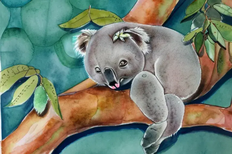 Colah the Koala: AI children's book
